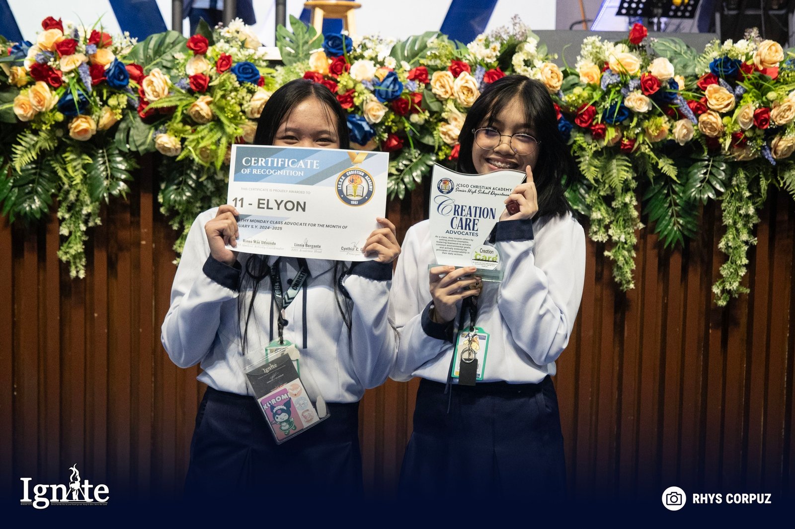 Finest JCAians take center stage in January classroom activities ...