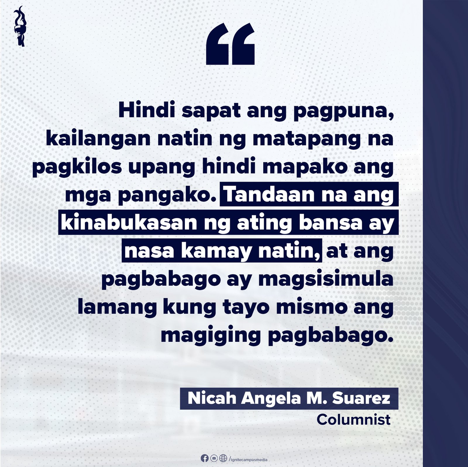 Simpleng Salita Lamang – JCSGO Christian Academy